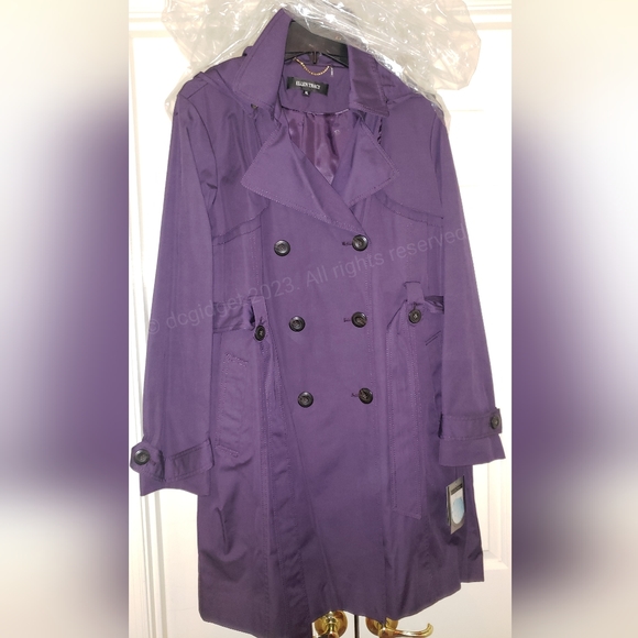 Ellen Tracy | Jackets & Coats | Ellen Tracy Doublebreasted Belted ...